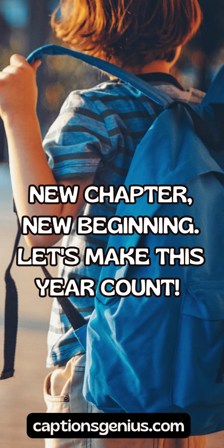60+ Best Back To School Captions For Instagram