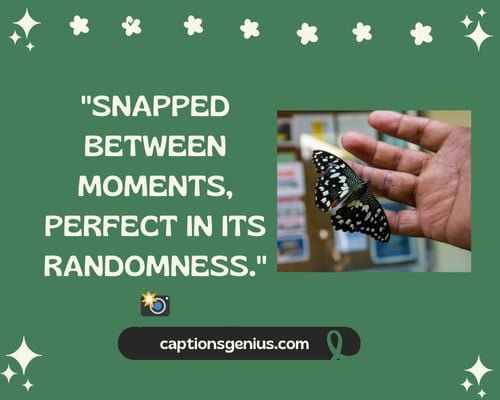 400+ Random Click Captions For Instagram - Stop Scrolling!