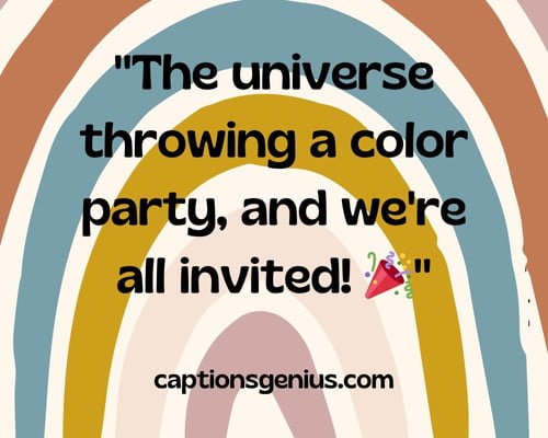 500+ Best Rainbow Captions For Instagram - Uplift Your Feed!