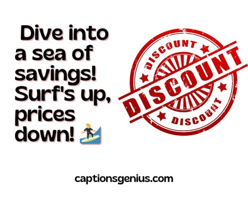 400+ Best Discount Sale Captions For Instagram - Boost Sales