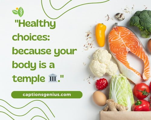 450+ Best Healthy Food Captions For Instagram