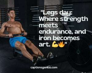 120+ Leg Day Captions For Instagram (Motivational and Funny)