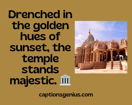 450+ Temple Captions For Instagram - Elevate Sacred Snaps!