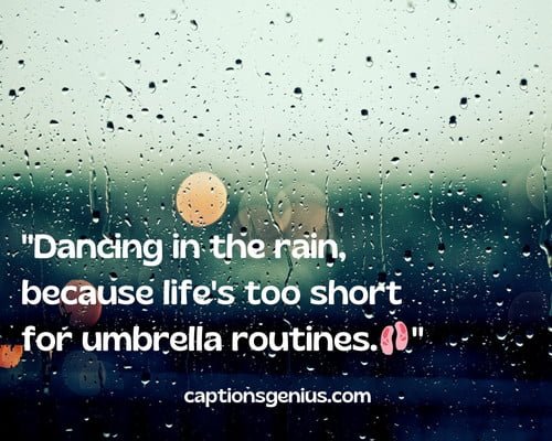 550+ Best Rain Captions For Instagram - Monsoon Moments!